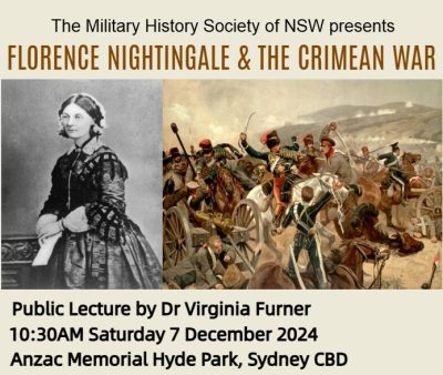 Florence Nightingale & The Crimean War – Military History Society of NSW